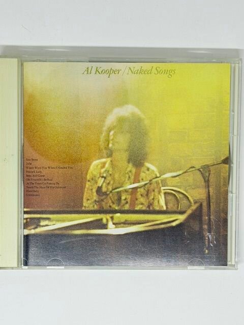 Музыкальный диск Al Kooper-Naked Songs (CD, JAPAN) '92 MINT