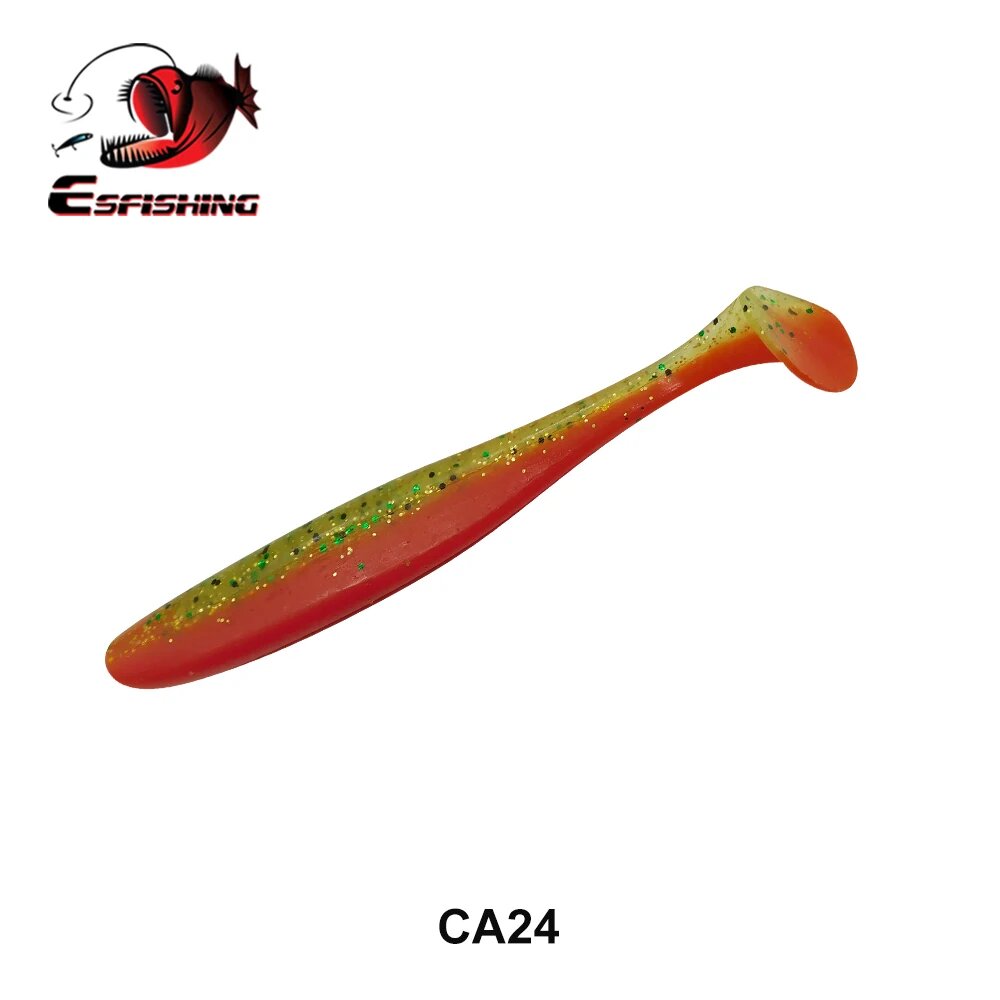 KESFISHING ES Easy Shiner силиконовые приманки для ловли щуки и верхогляда 150mm 4pcs, CA24
