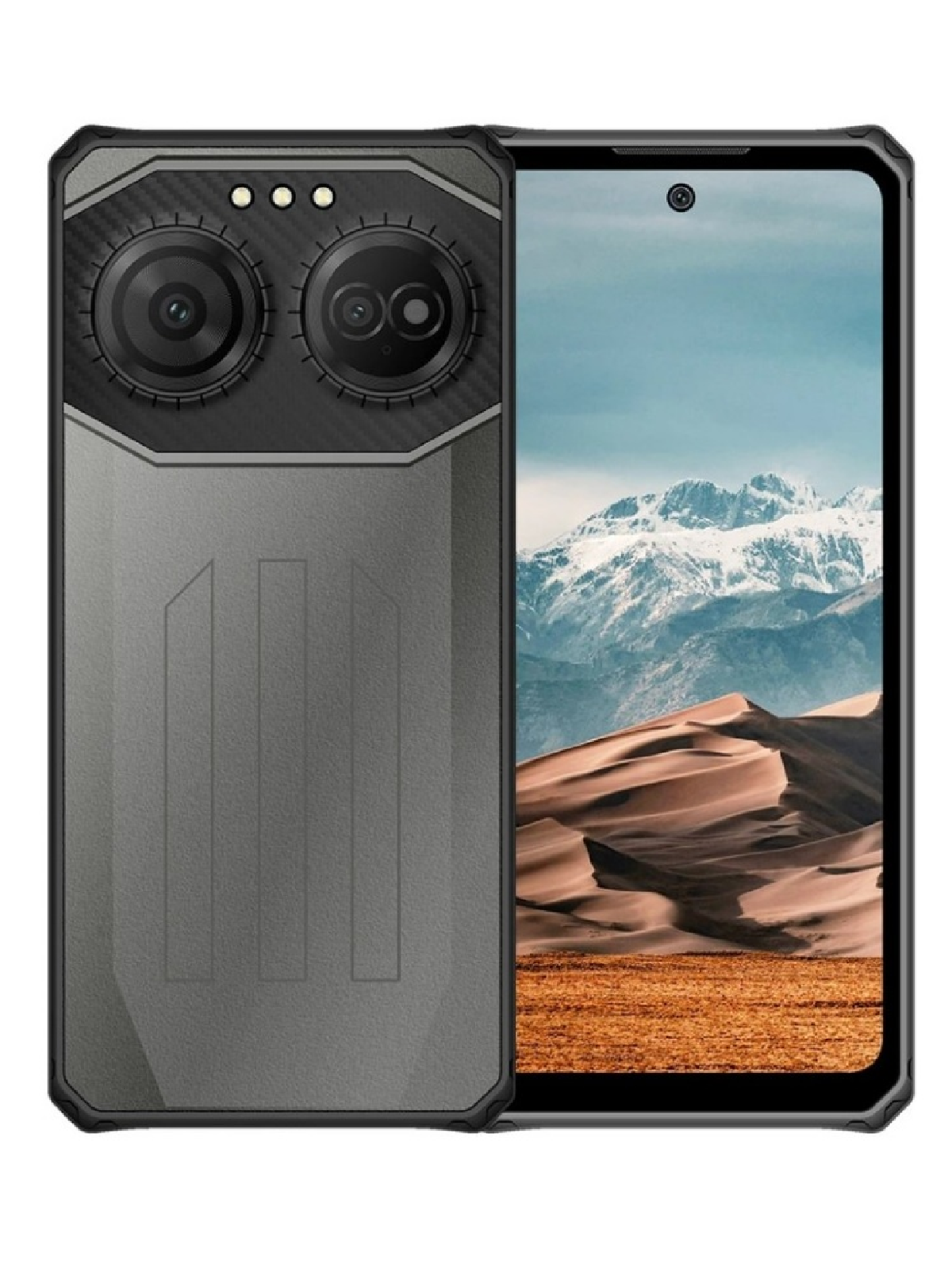 Смартфон IIIF150 Air3 S, экран 6.6, 1612 x 720, камера 16МП, Серый