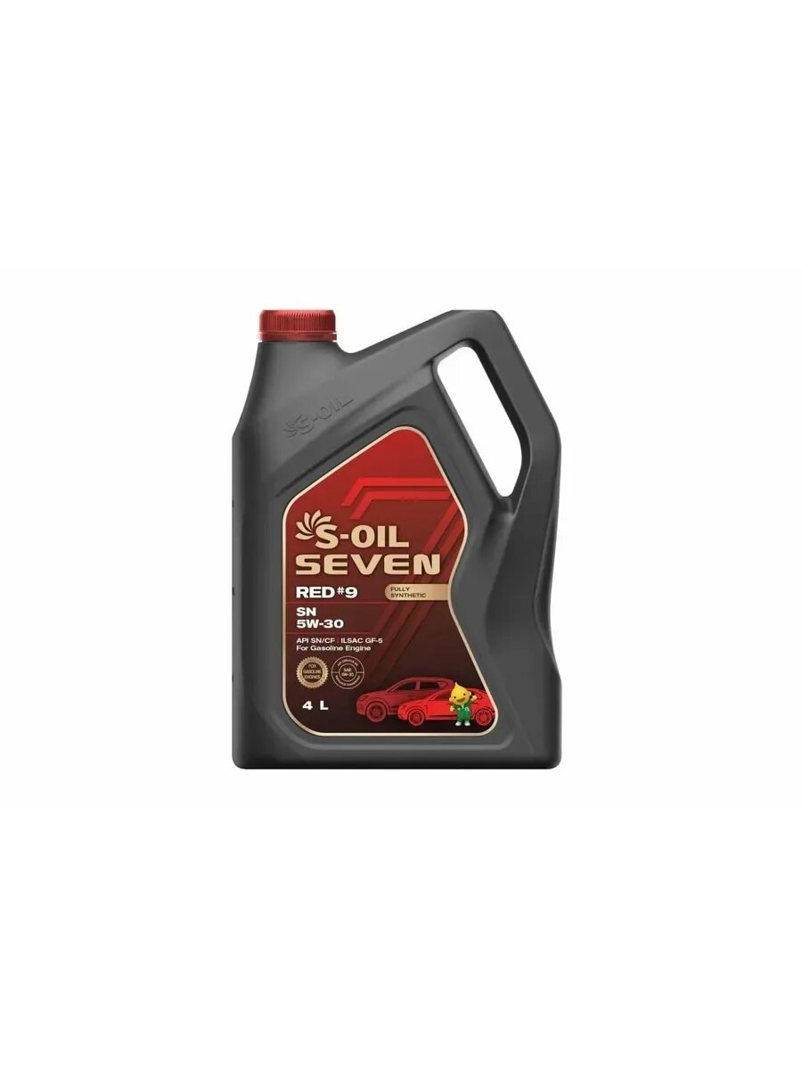 RED#9 SN 5W-30 4 л S-OIL SEVEN E107623