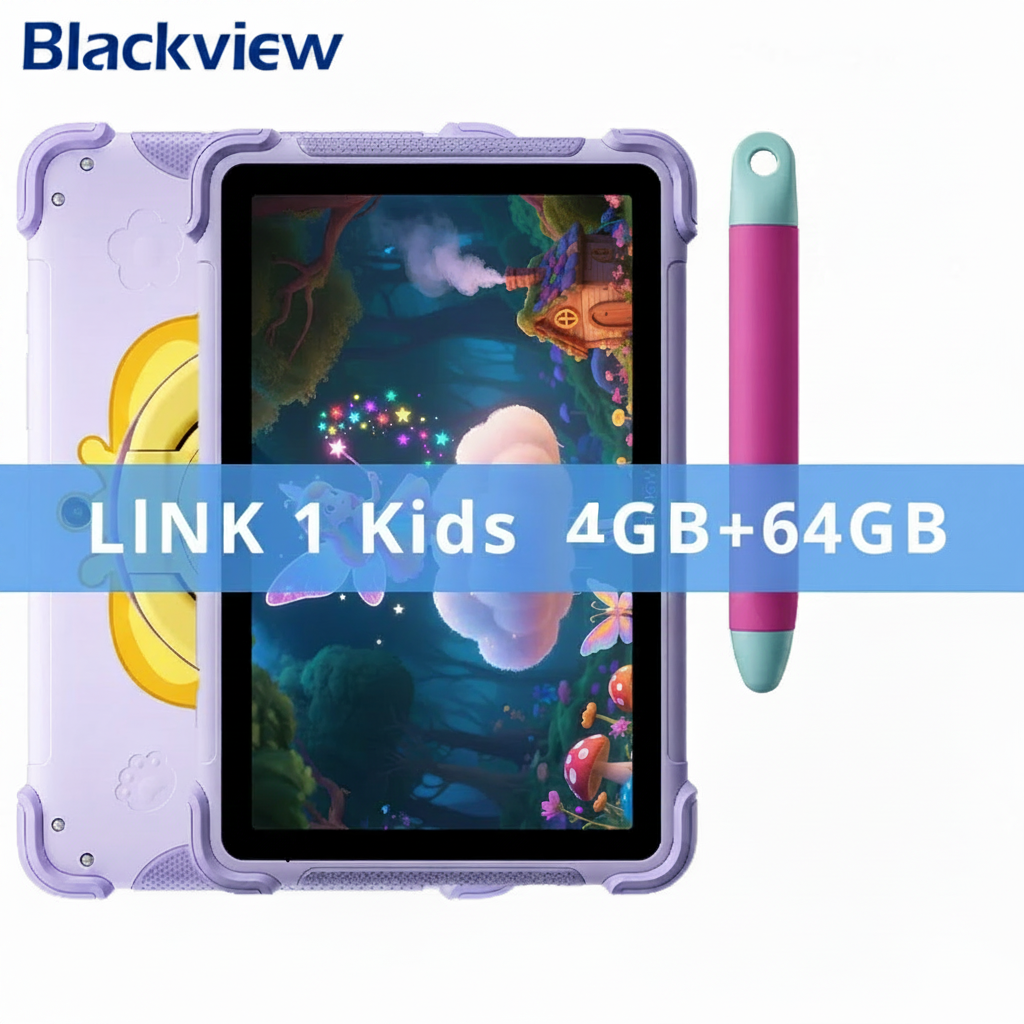 Планшет Blackview, 6", 4/64ГБ, Wi-Fi, Android