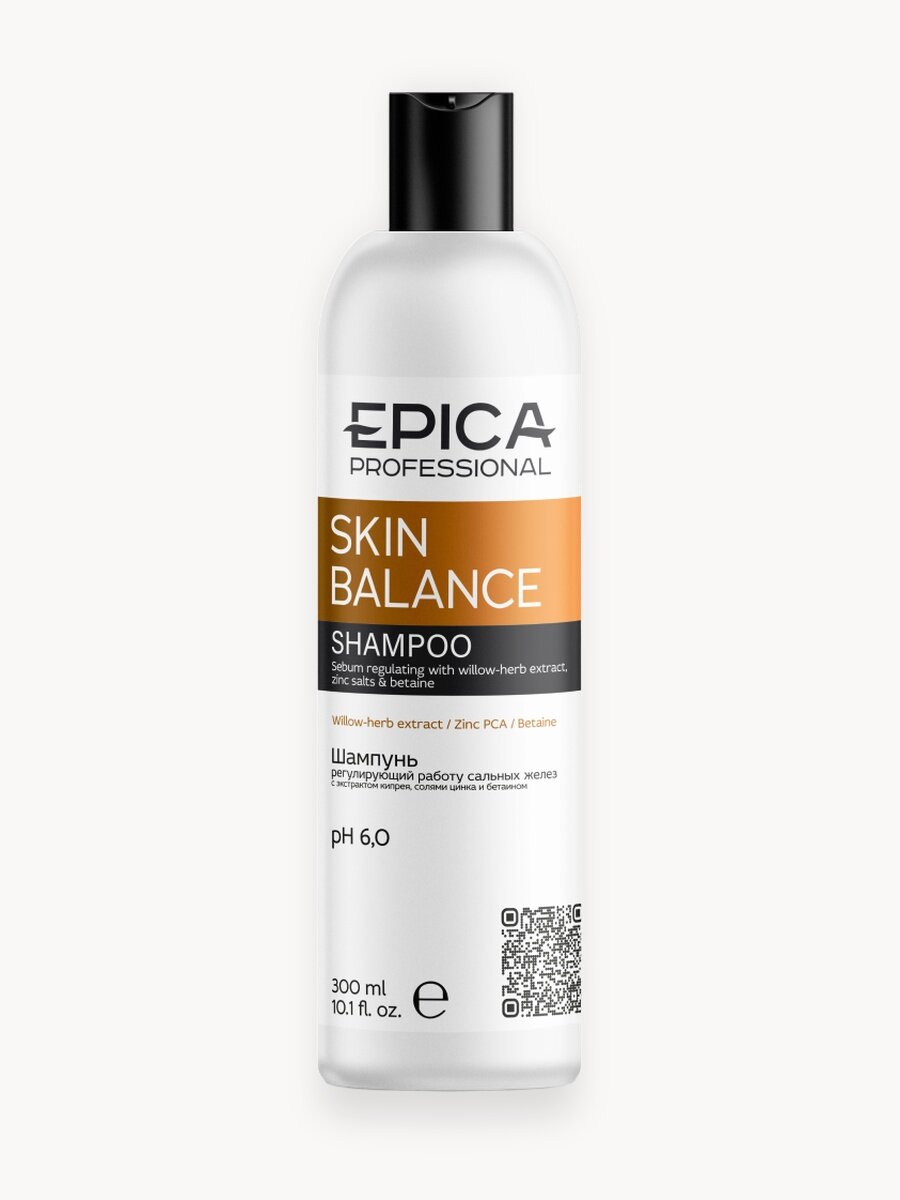 EPICA Professional Skin Balance Шампунь, регулирующий работу сальных желез,300 мл.