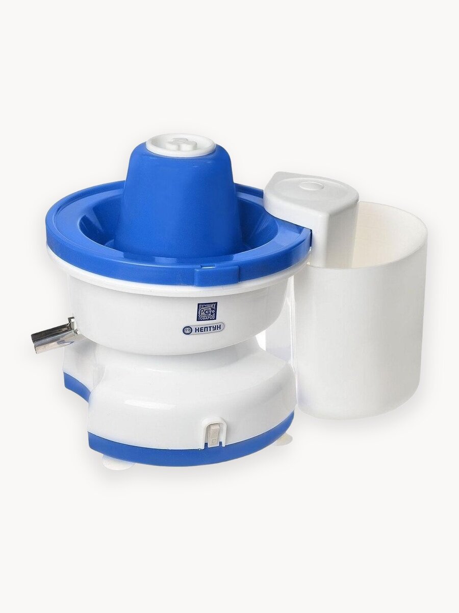 Соковыжималка центробежная нептун кажи 332215.001-09 белый/синий