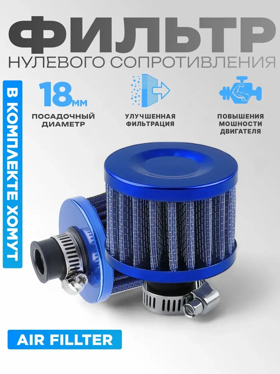 Фильтр нулевого сопротивления нулевик на авто
