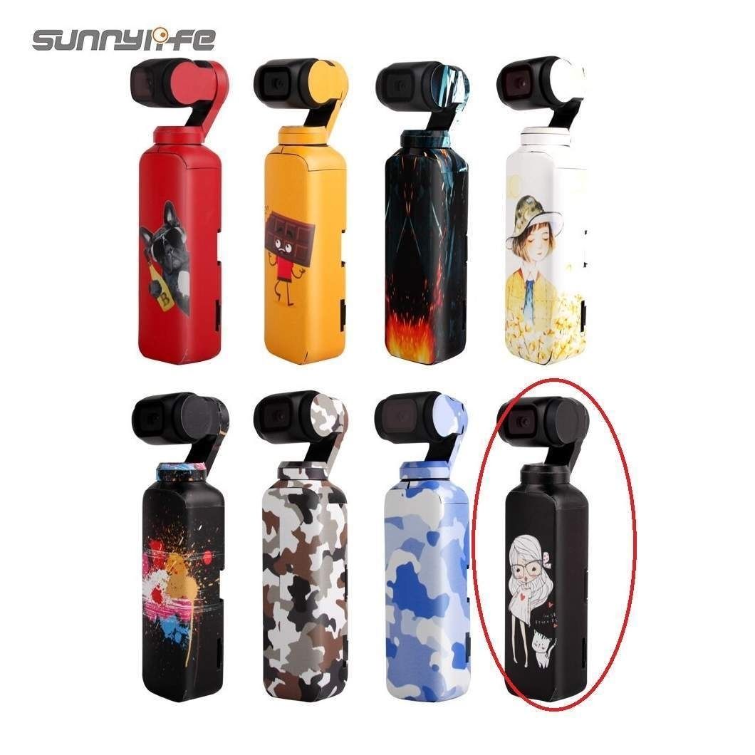 Наклейки Sunnylife 3M для ручного стабилизатора DJI OSMO Pocket GIRLE