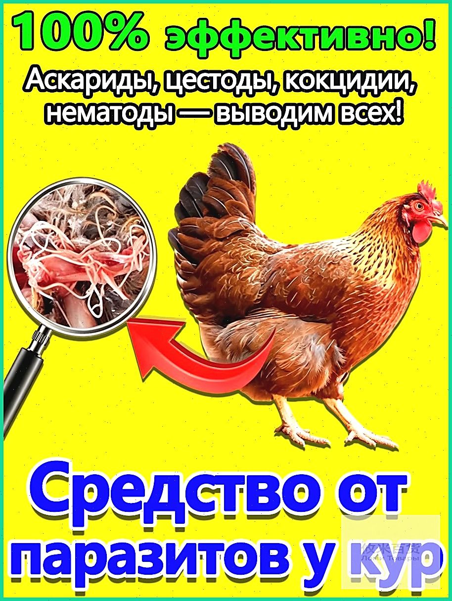 Средство от глистов для кур и уток