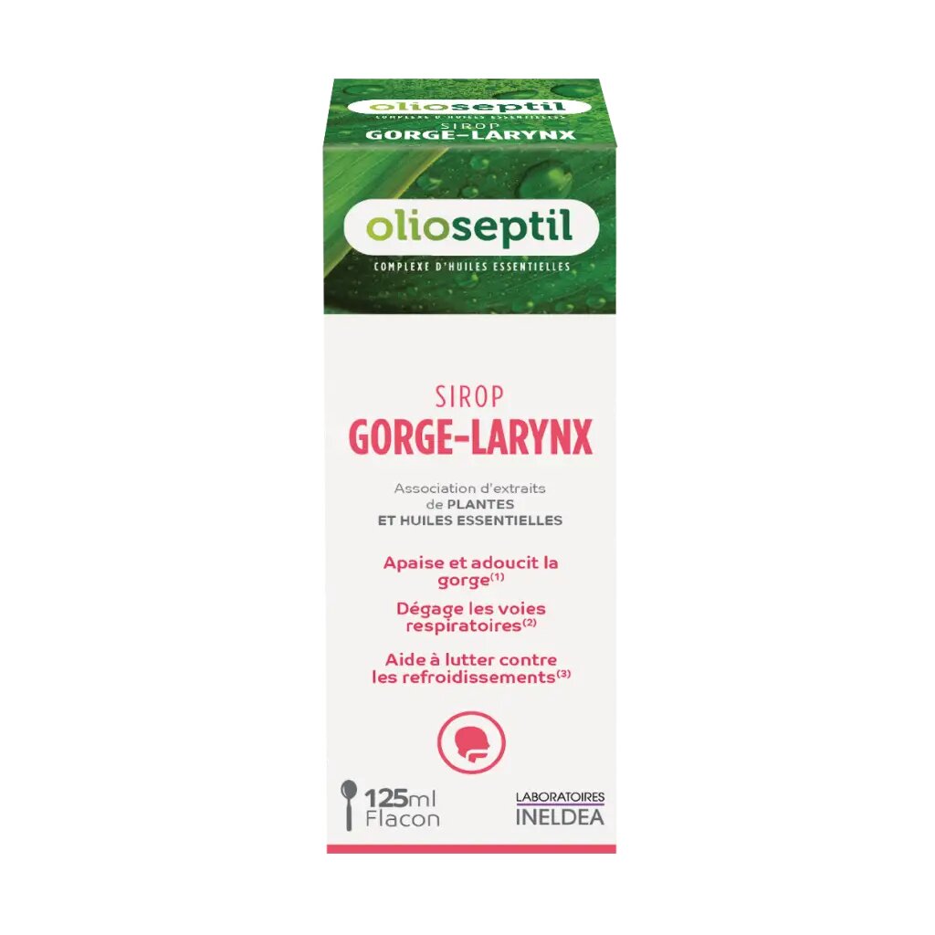 Olioseptil Гордж Ларинкс/Gorge-Larynx АльпенОл-Олиосептил Бузина+Мята+Эхинацея сироп во флаконах 125 мл 1 шт