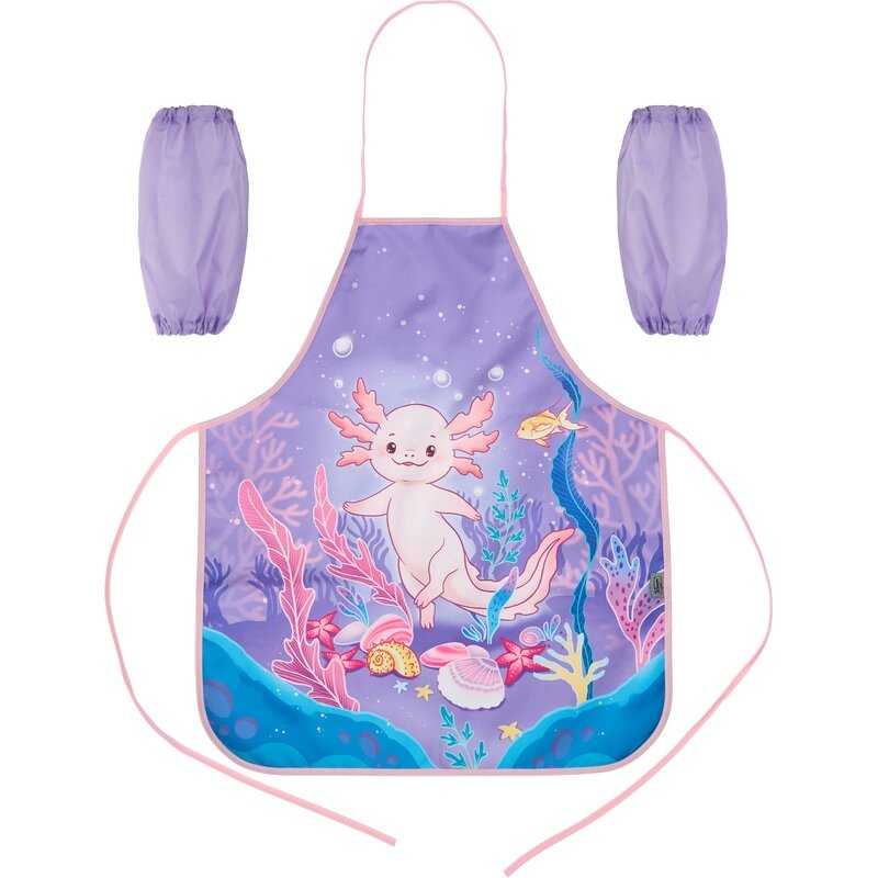 Фартук для труда Комус Класс Аксолотль, нарукавники, 535x445 мм, ФН 41-20