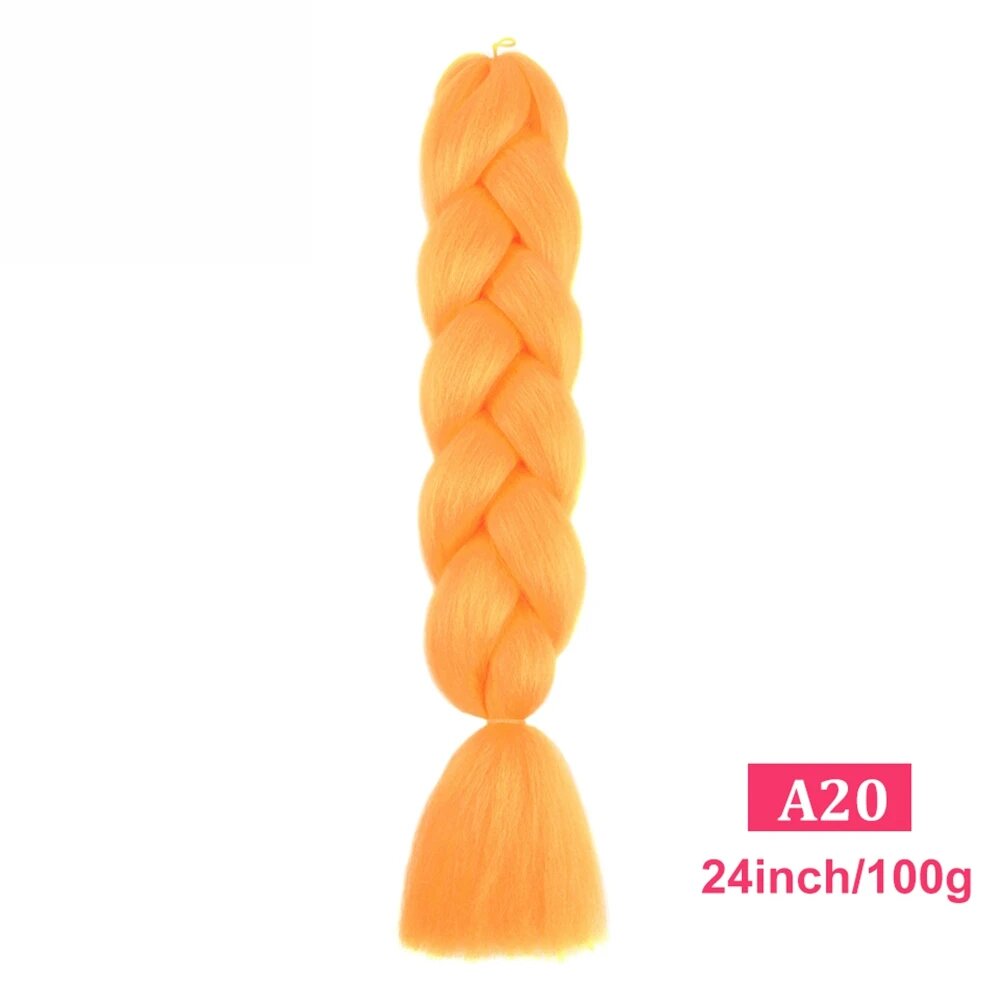 Косички jumbo Kanekalon A20, 24 дюйма, 3шт