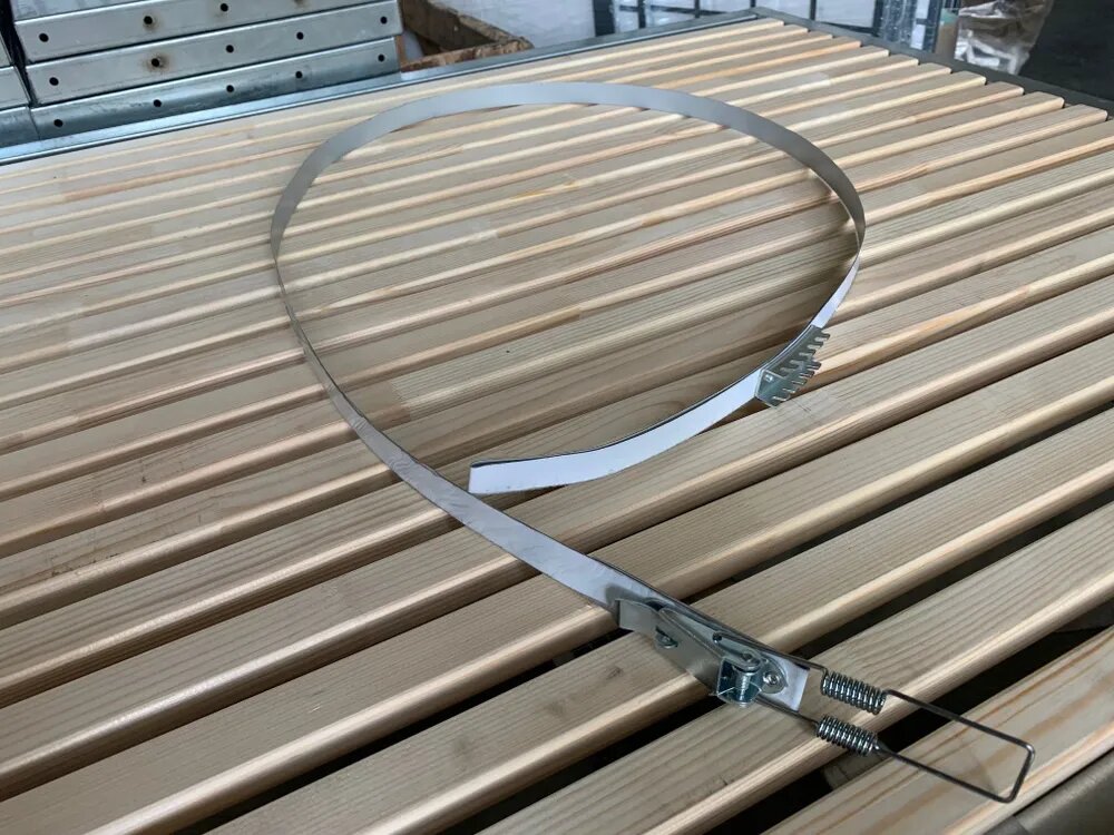 Хомут быстросъемный для аспирации d500мм