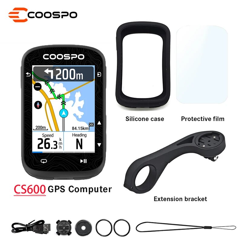 Coospo CS600 GPS велокомпьютер с M60