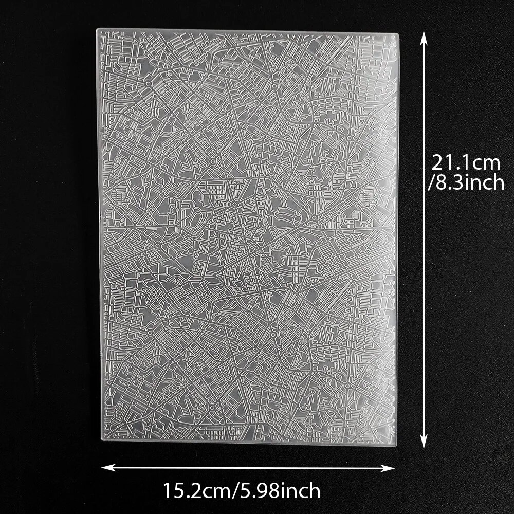 Трафарет для тиснения YH-251, 21.1x15.2 см