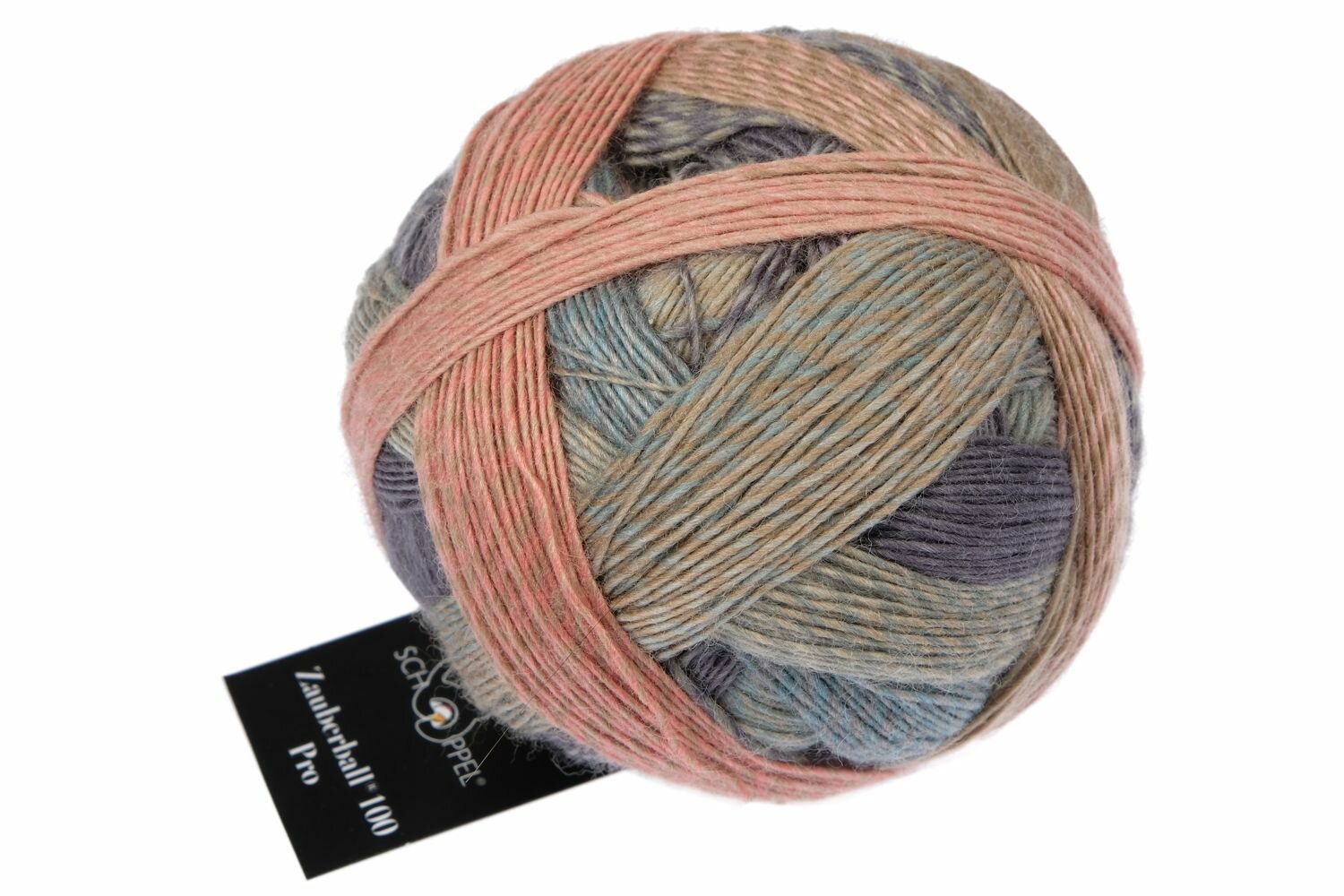 Носочная пряжа Schoppel Zauberball 100 Pro (2624 Moose Test) 1 моток 100 г/420 м