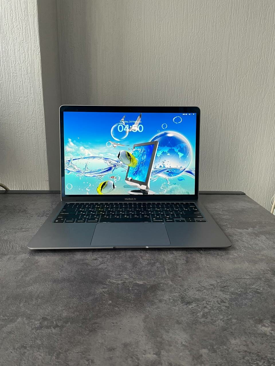 13.3" Ноутбук Apple MacBook Air 13 2020, 2560x1600, Apple M1 3.2 ГГц, RAM 8 ГБ, DDR4, SSD 256 ГБ, Apple graphics 7-core