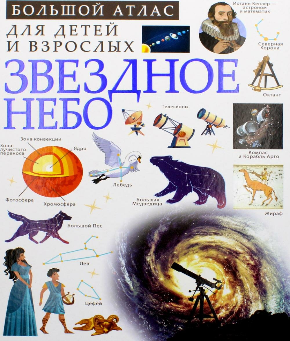 Звездное небо. Спектор А. А, Ликсо В. В, Гусев И. Е.
