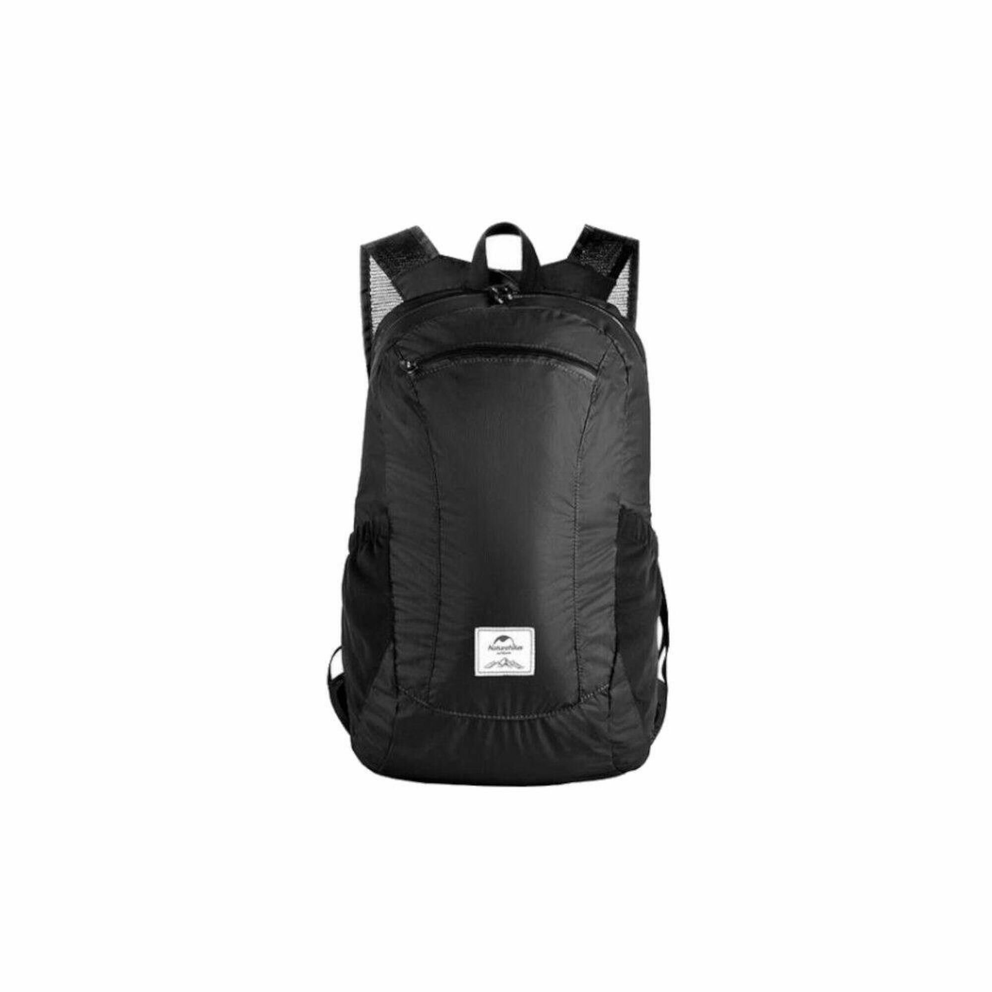 Naturehike Ultralight Foldable 18L Hiking Backpack Nh17A012-B, Decathlon, Цвет: Черное, Размер: 0,15 л