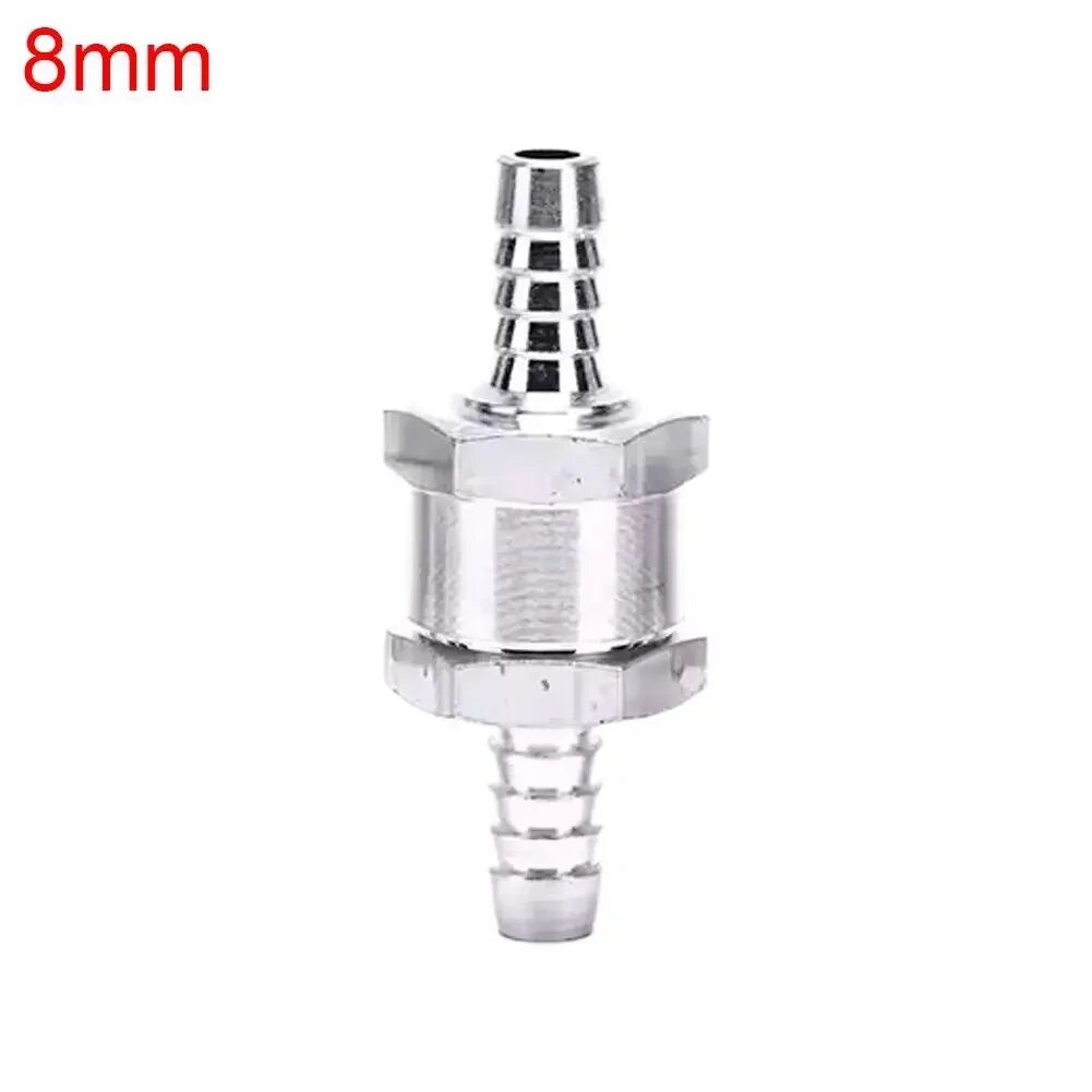 Автомобильный односторонний обратный клапан 6/8/10/12 мм, алюминий, дизельный газ, вода, бензин, воздушный путь, вакуумная вода, топливопровод, топливный сплав R5L9