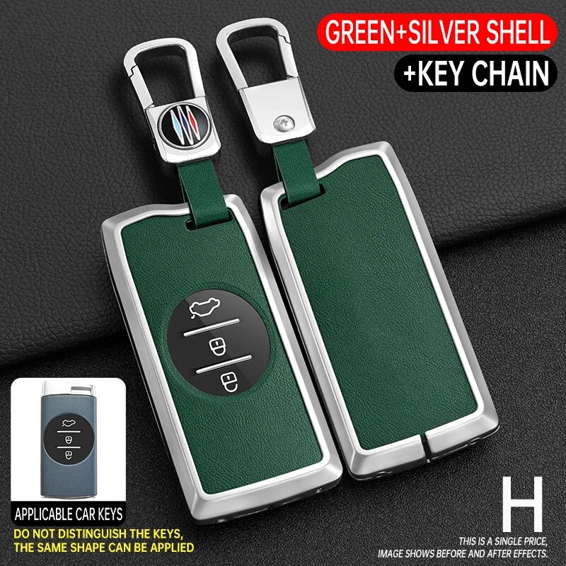 Металлический чехол для автомобильного ключа, чехол для Chery Tiggo 7 Pro 8 Pro Exeed Tiggo 2 3x Arrizo 5 Pro Gx 5x EQ7, автомобильный аксессуар