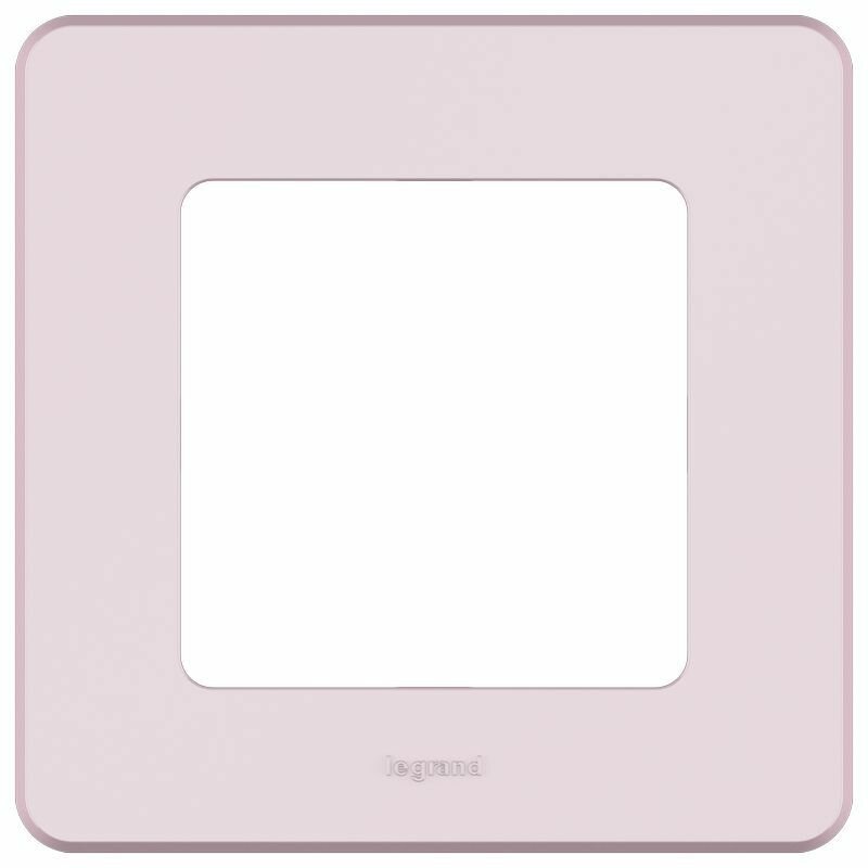 Рамка 1-м Inspiria роз. IEK 673934