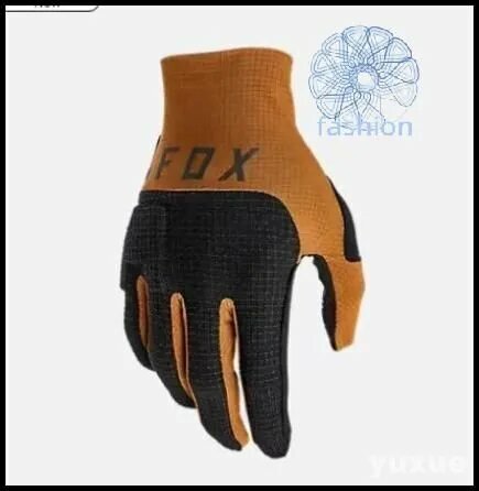 Велоперчатки FOX, размер M, защита костяшек, для кросс/эндуро, черные