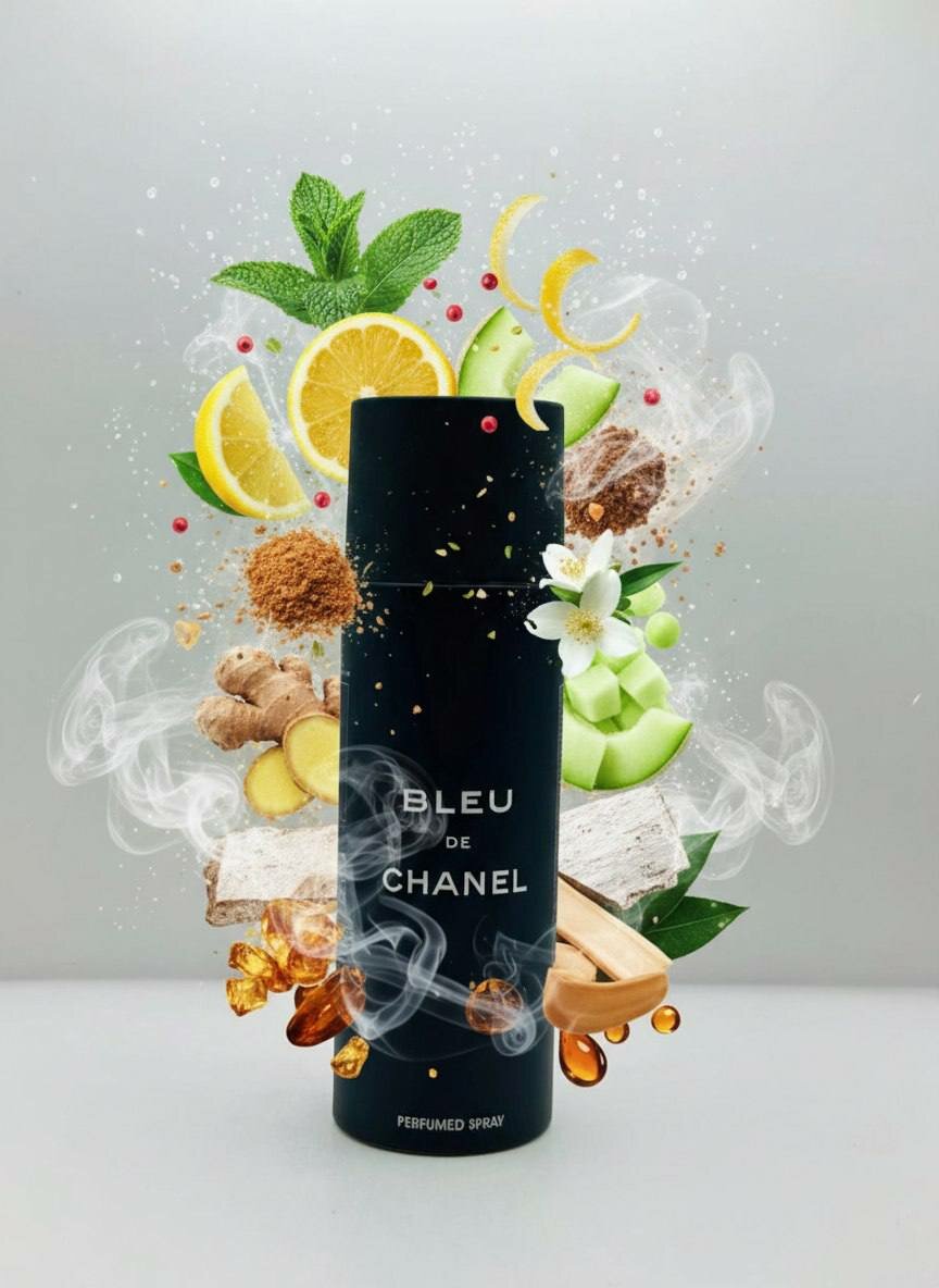 Дезодорант-спрей Chanel Bleu de Chanel, мужской, 200мл, аромат DE BLUE