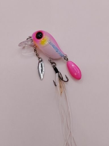 Воблер крэнк Jackall Micro Tappy, 54 мм, 4,8 г, плавающий микро-крэнк, заглубление 0-0,1 м