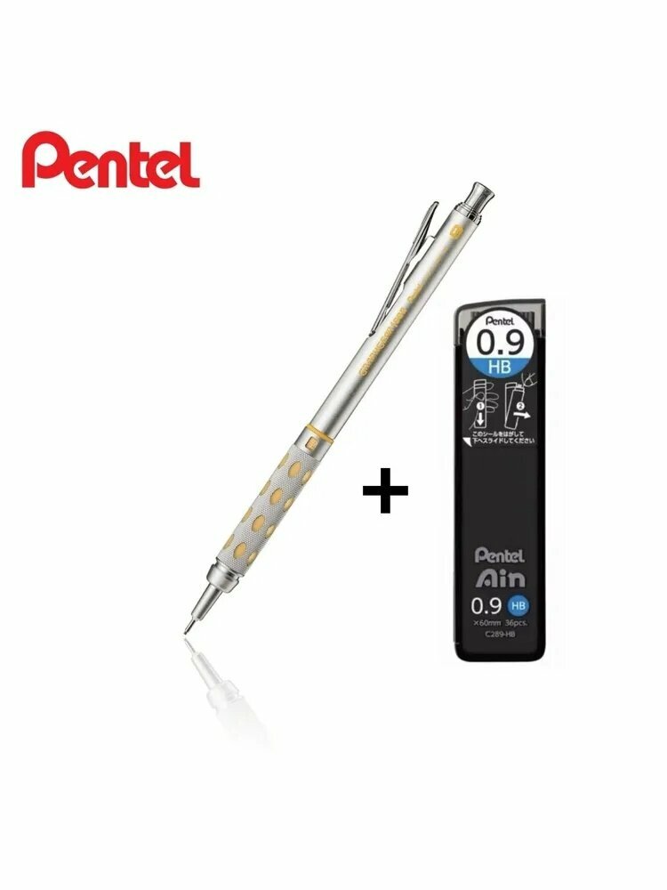 Pentel Карандаш, толщина: 0.9 мм, 1 шт.