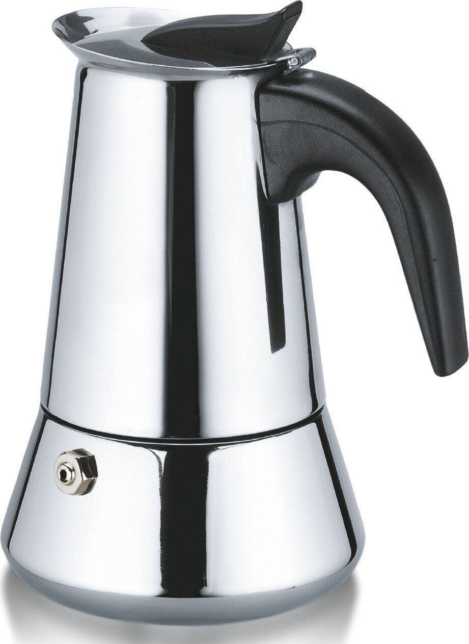 Гейзерная кофеварка Italco "Induction", на 6 чашек, нержавеющая сталь, 0,3 л