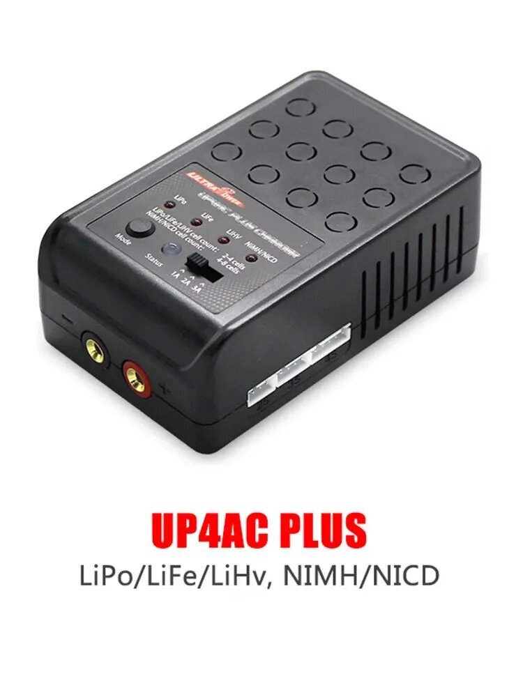UltraPower UP4AC Plus 30W 2-4S LiPo/LiFe/LiHV 4-8S NiCd/Nimh Зарядное устройство переменного тока