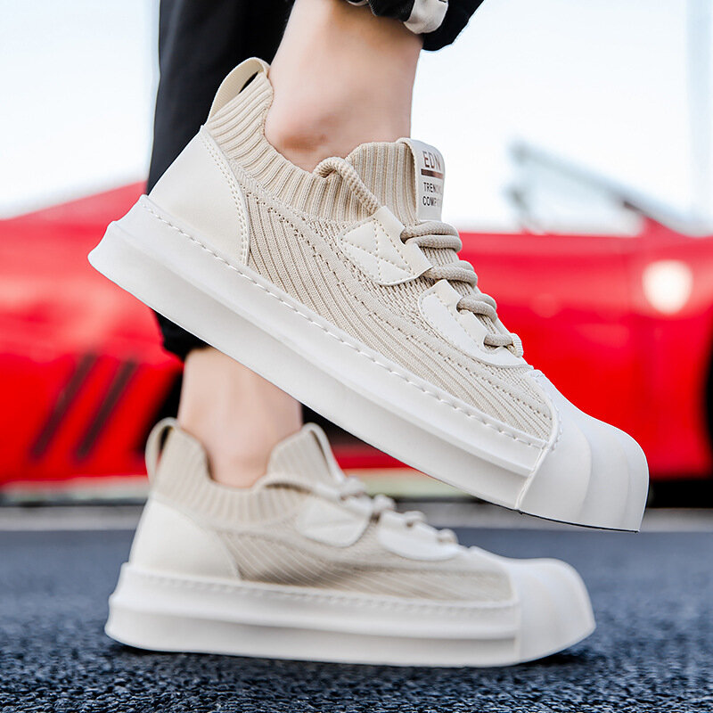 JYL Обувь мужская Осенняя для студентов Доска обувь стиль корейский/Beige