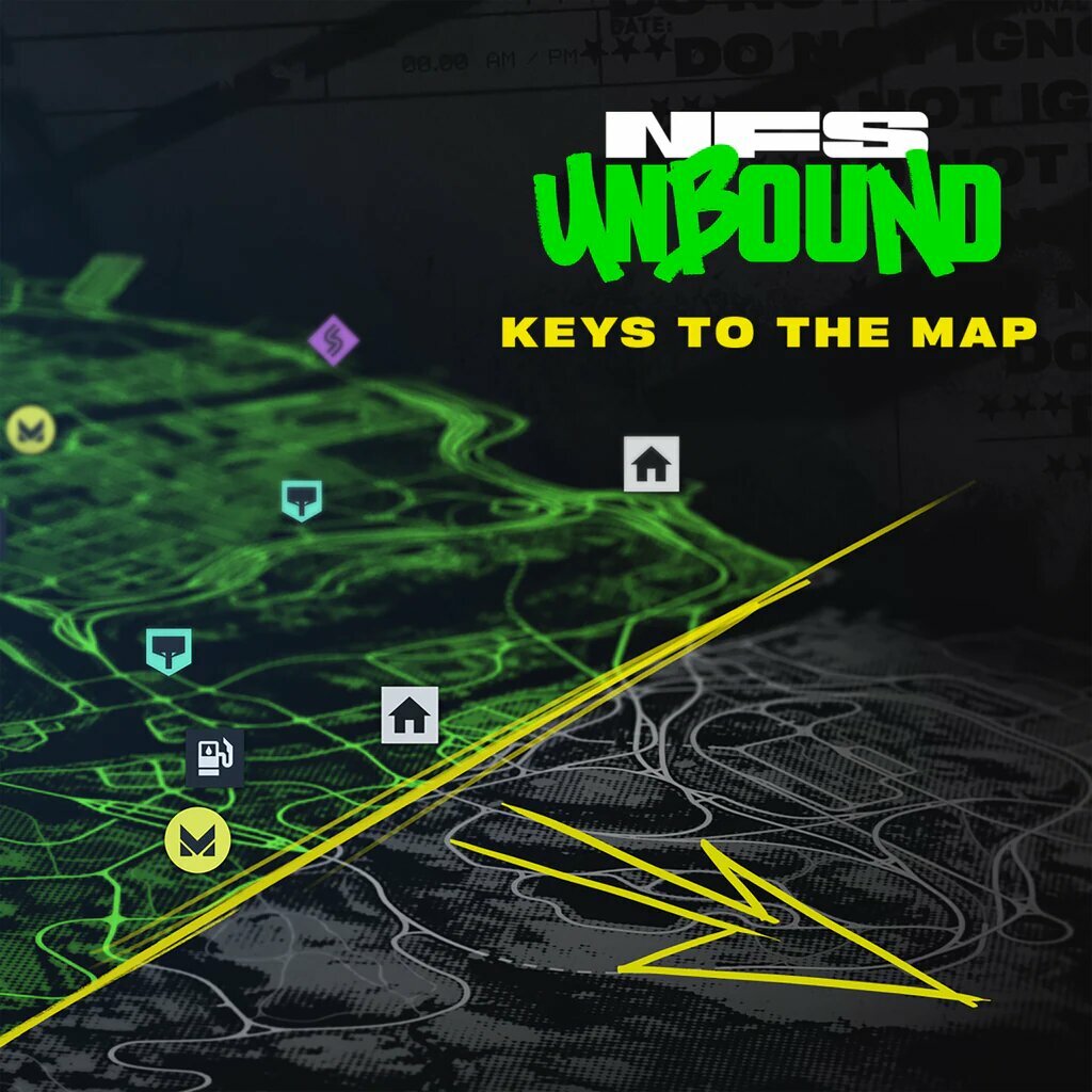 Дополнение Need for Speed Unbound - Keys to the Map, цифровое издание PlayStation 5, регион Турция / код пополнения баланса