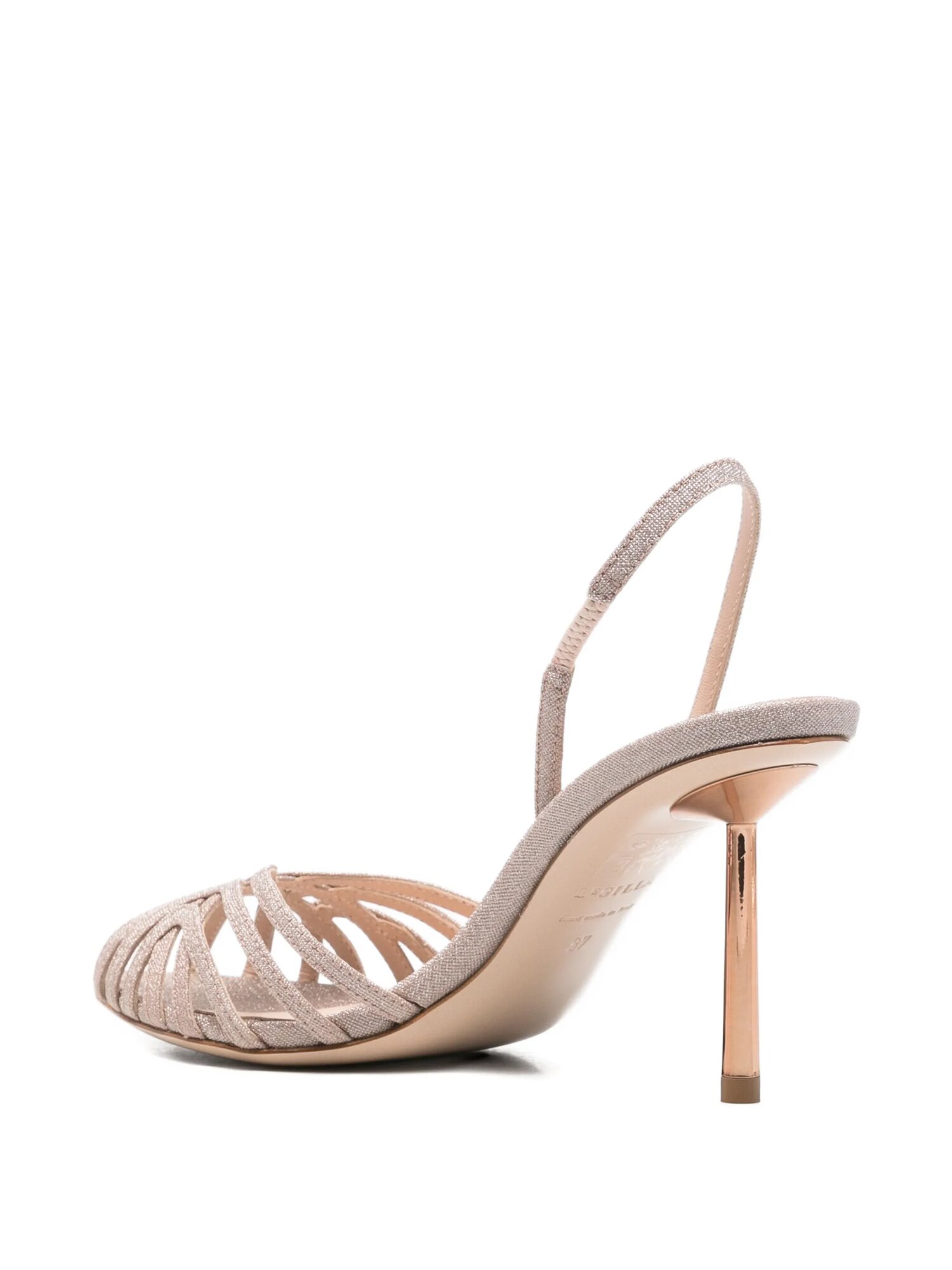 Босоножки Le Silla Glitter strappy sandals, размер 39, разноцветный — фото 1