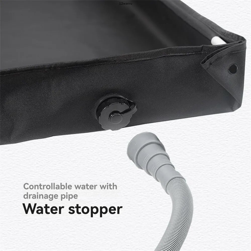 Складная душевая палатка с поддоном для уличного использования