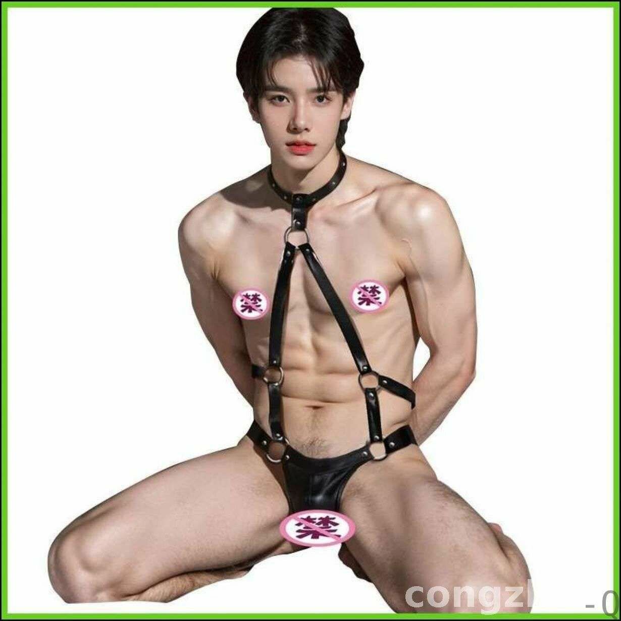 Бестселлер, мужские БДСМ трусы на подтяжках