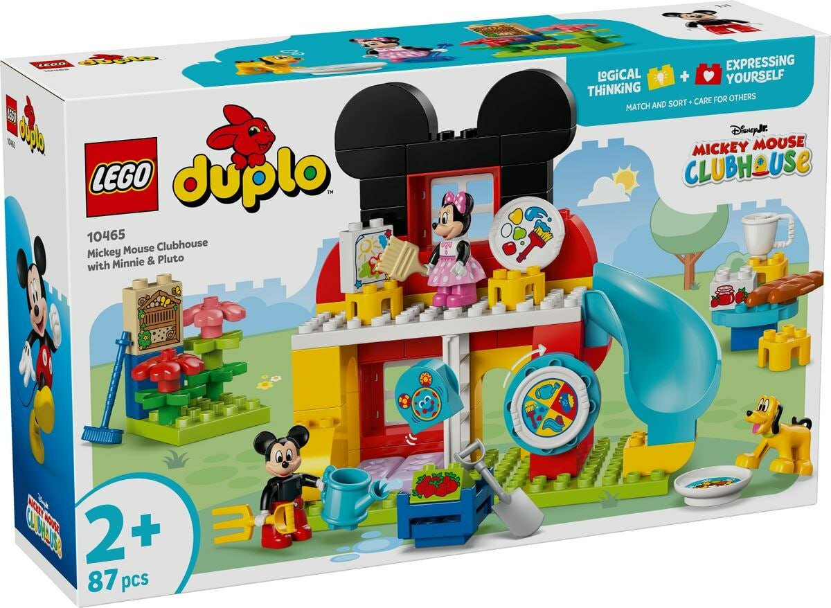 Конструктор LEGO DUPLO 10465 Клуб Микки Мауса с Минни и Плуто