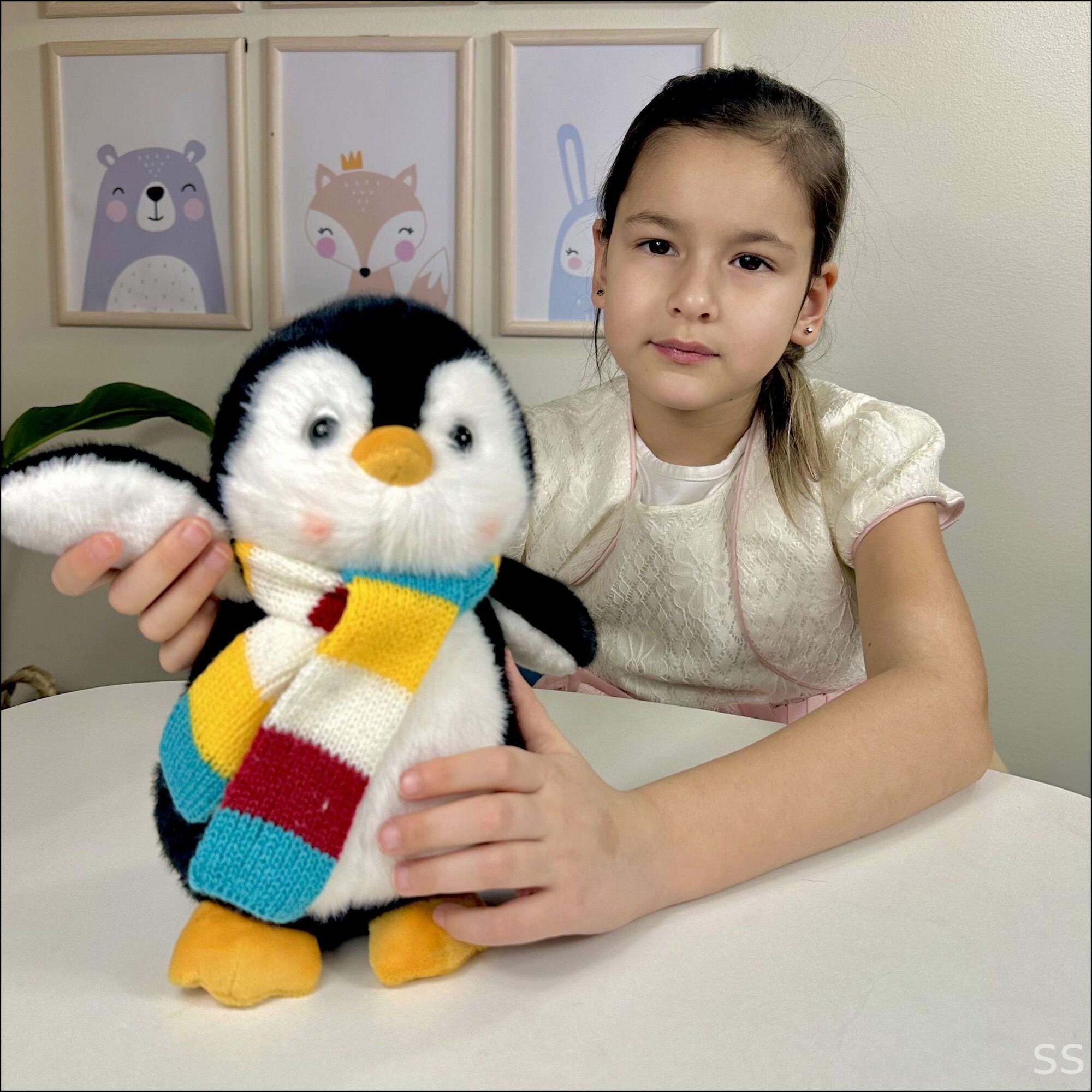 Мягкая игрушка Пингвин Лоло 25 см11