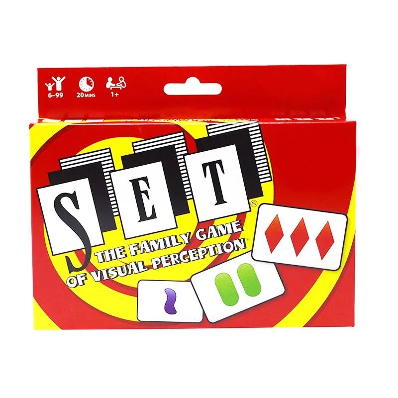 SET Сет Карточные игры Домашние игры Английский вариант