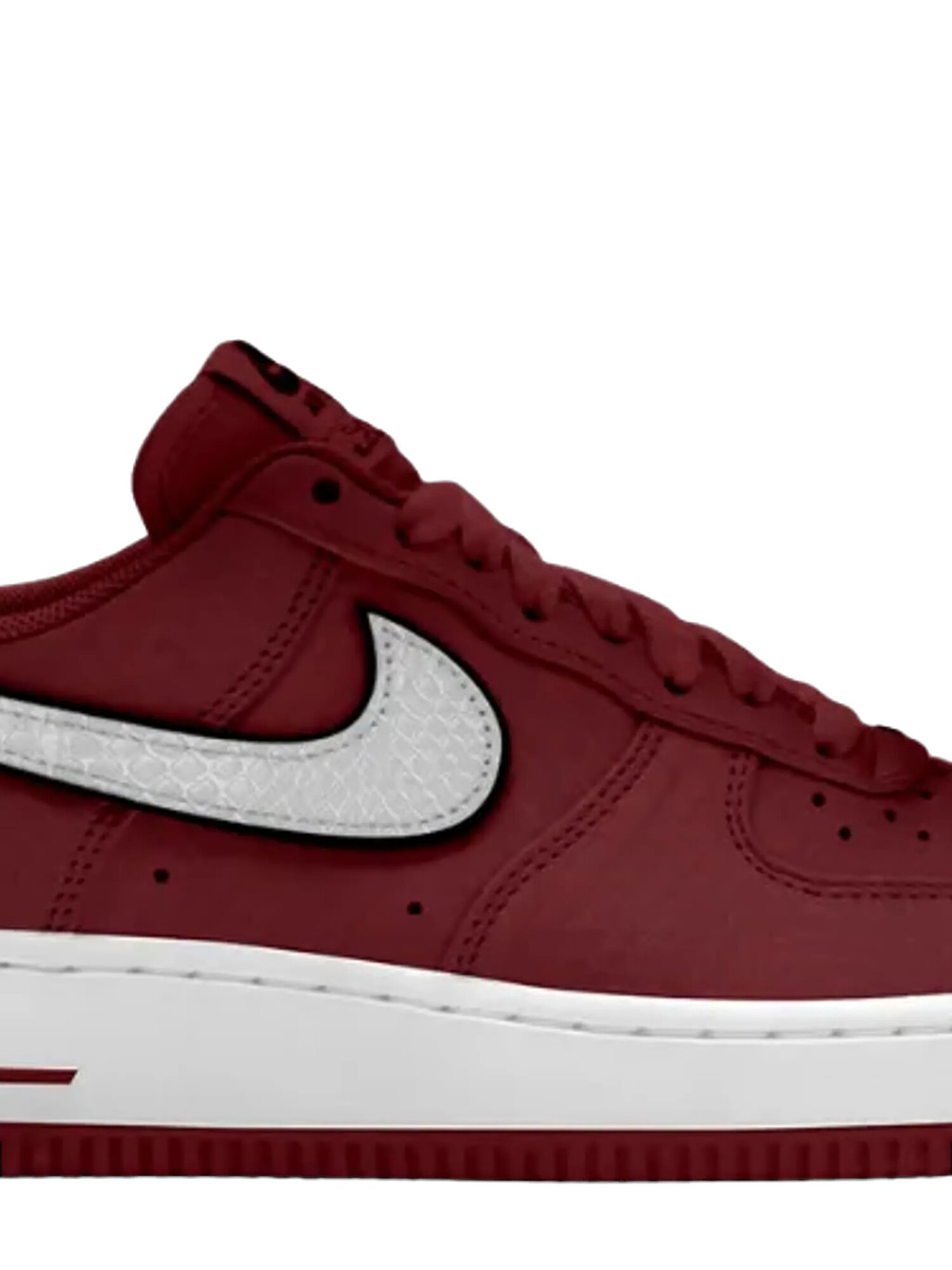 Кроссовки NIKE Air Force 1, размер 8 US, red — фото 1