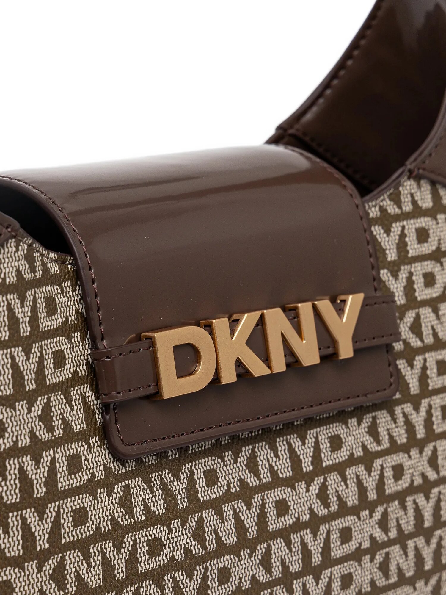 Сумка DKNY, коричневый — фото 1