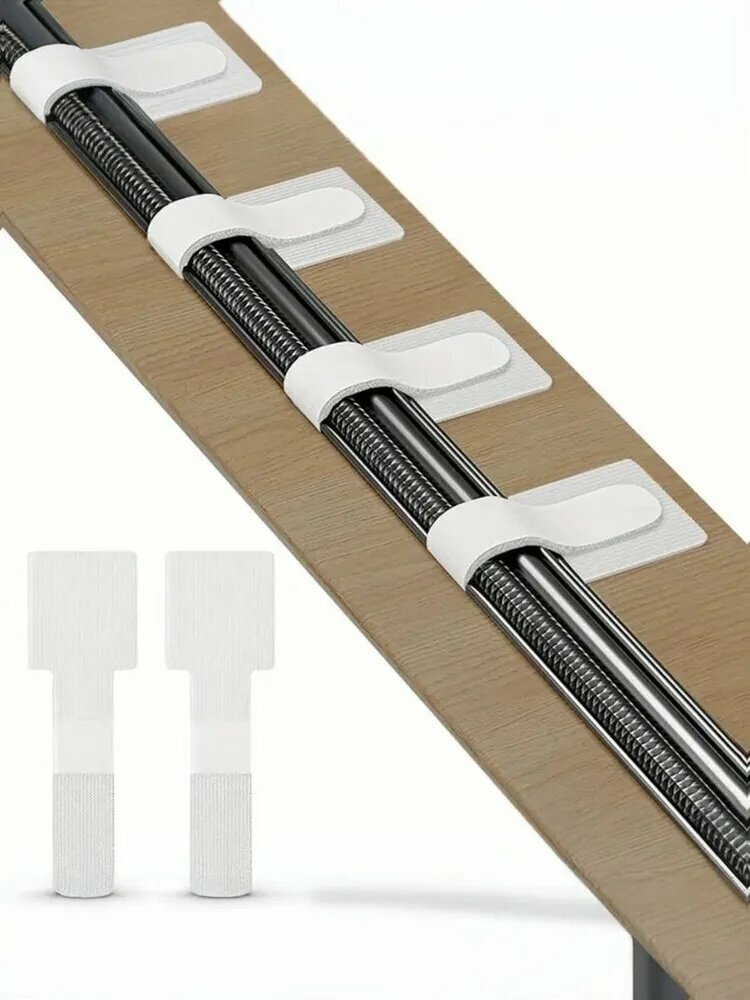 Органайзер для компьютерного стола, липучка используется для проводов, многоразовый, подходит для управления проводами на рабочем столе, аксессуары для бытовой техники