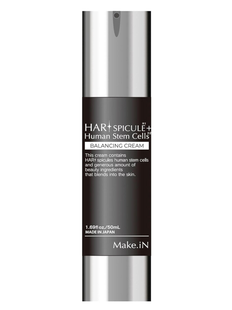 Балансирующий антивозрастной крем для лица на основе морской спикулы и культуральной жидкости Make.iN HARI Spicule + Human Stem Cells Balancing Cream, 50 мл