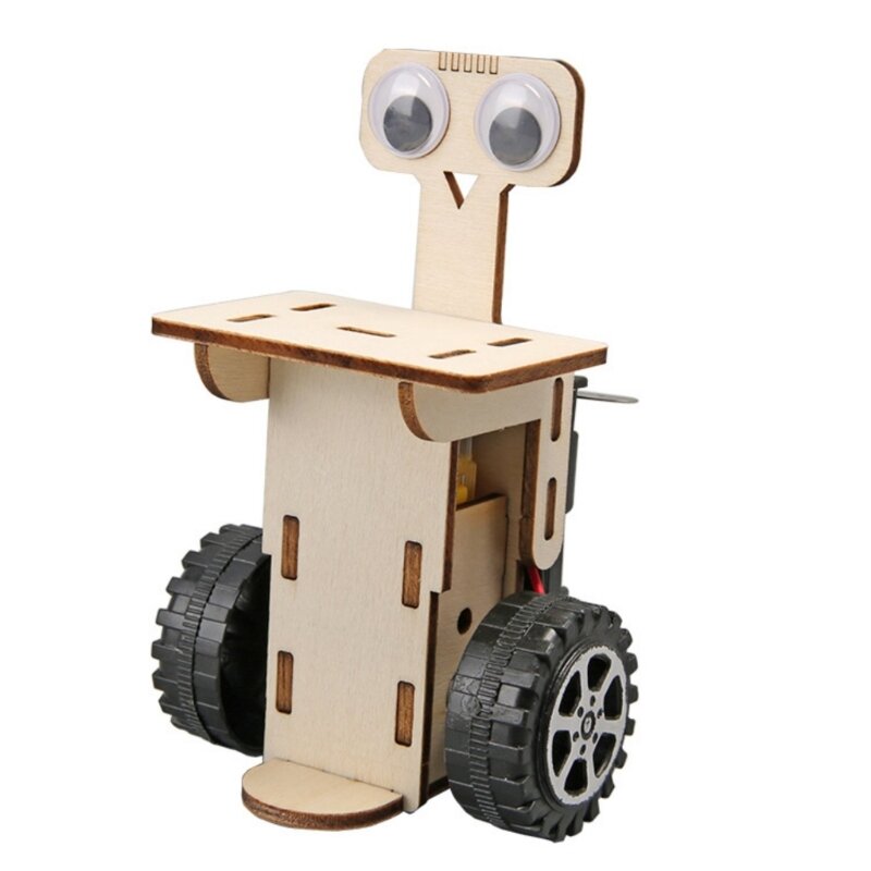Практическая Сборка Деревянного Робота, Набор Детских Образовательных Научных Игрушек, Инструмент для Обучения Физике для Демонстрации в классе