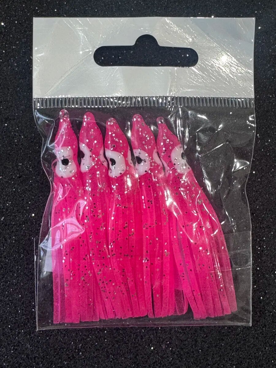 Октопус 6,5 см. UV pink