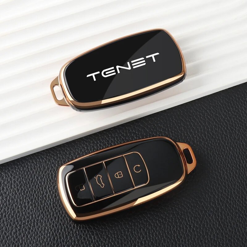 Чехол для ключей Chery Tenet golden black
