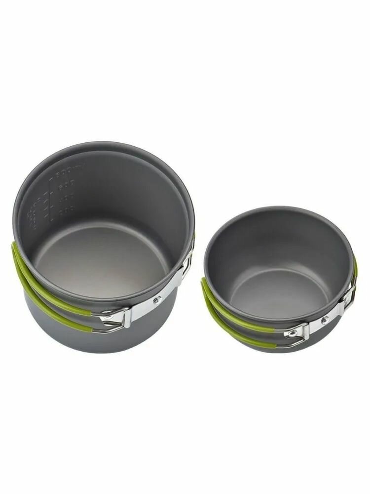 Котелок туристический для костра, котелок походный, посуда для природы, Подходит для туризма и похода