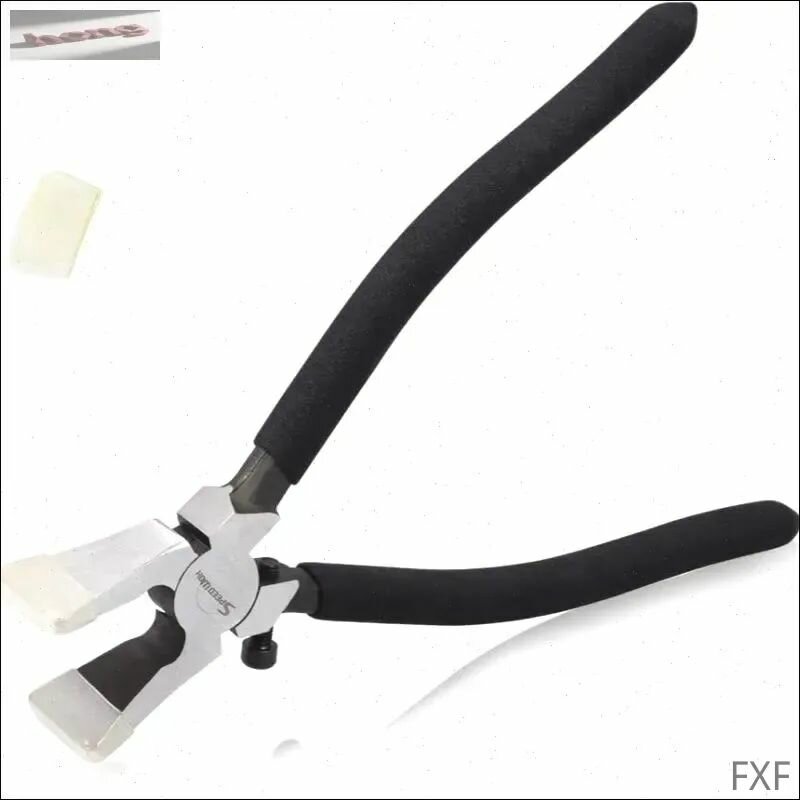 Щипцы для работы с мозайкой, для разламывания стекла полукруглые. Кусачки для витражных работ. Резак по керамической мозаике.