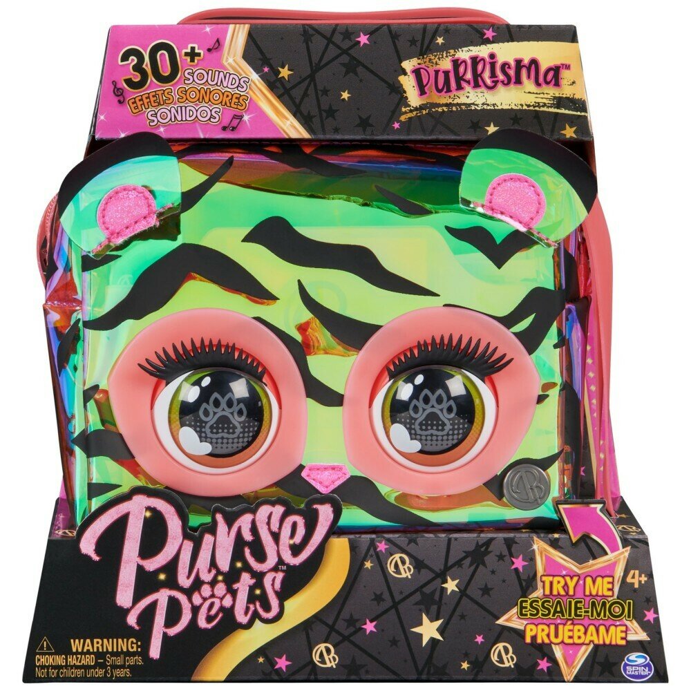 Интерактивная сумочка Spin Master Purse Pets Тигруля 6067813_20143491
