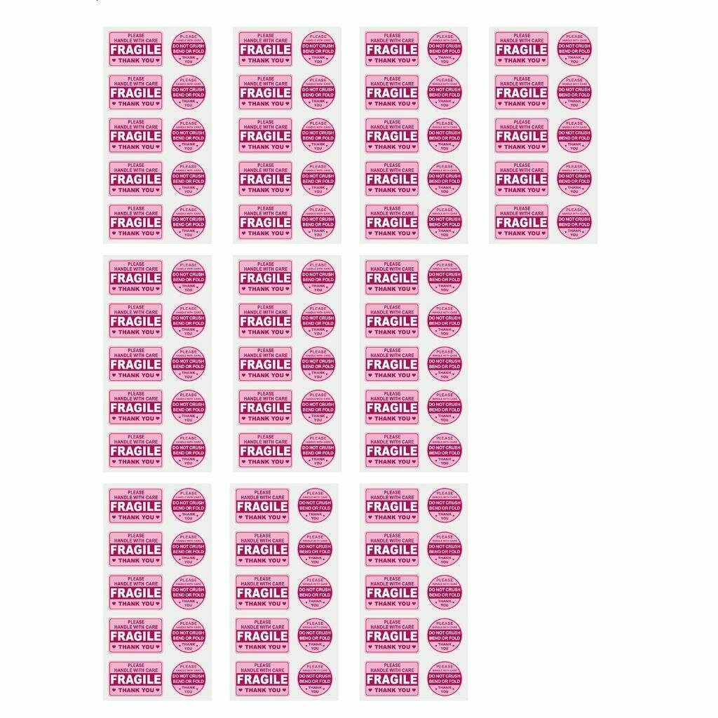 Наклейки «Осторожно, хрупкое»