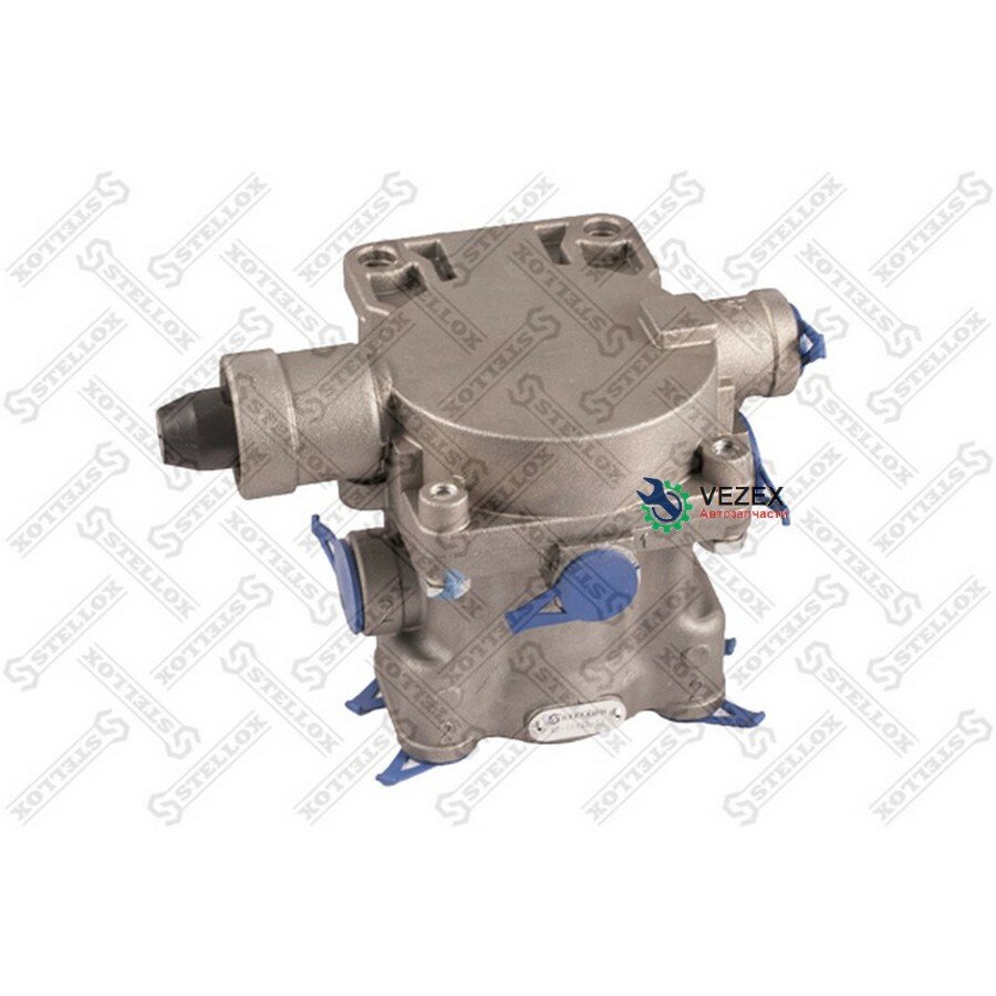 STELLOX 8519468SX кран тормозной прицепа !10 bar 4xM16x1.5/1xM22x1.5\ MAN/KOGEL/KRONE