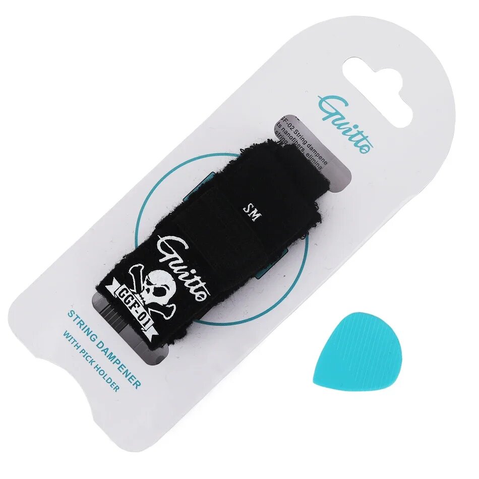 Демпферы струн Guitto, бесшумный глушитый ремень для бас-гитары, акустической гитары, гавайской гитары